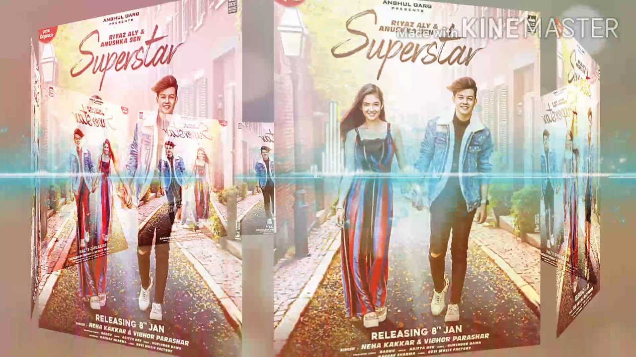 Superstar song @Riyaz and Anushka Sen - YouTube