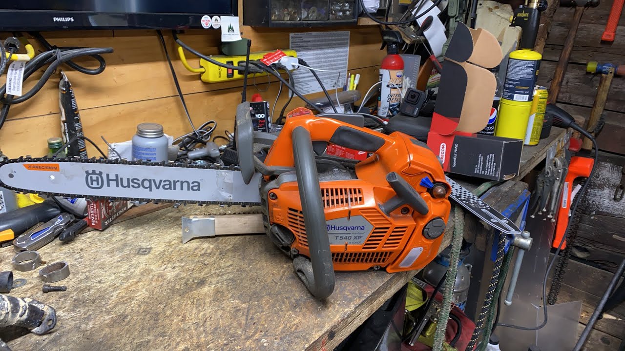 Husqvarna t540xp micro build live - YouTube