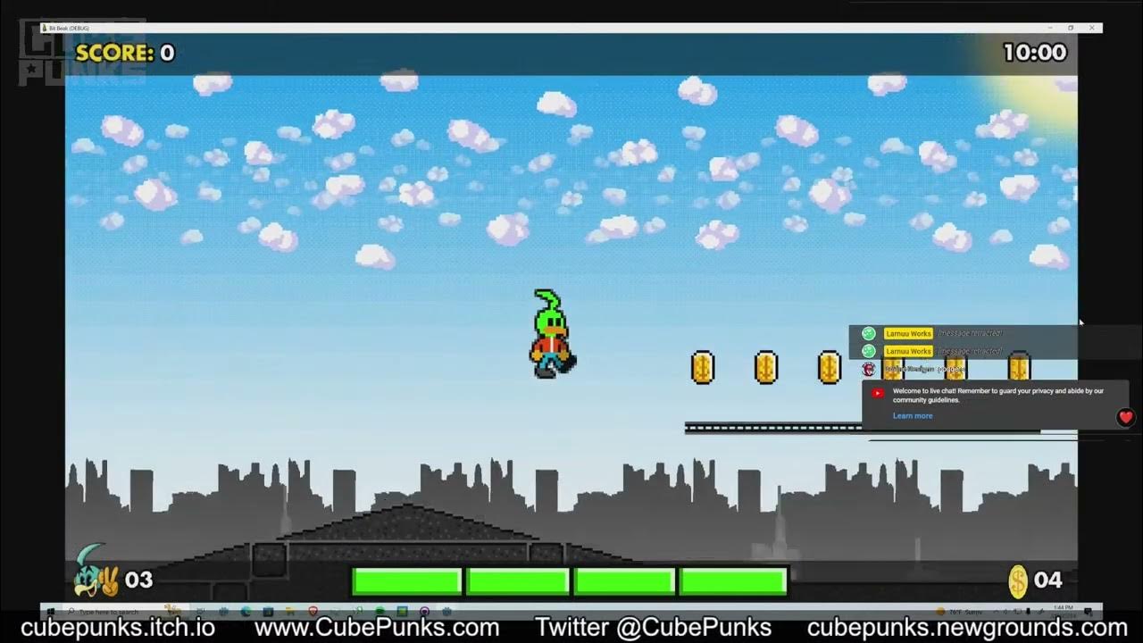 Platformer Level Building - (Game Dev Stream) - YouTube