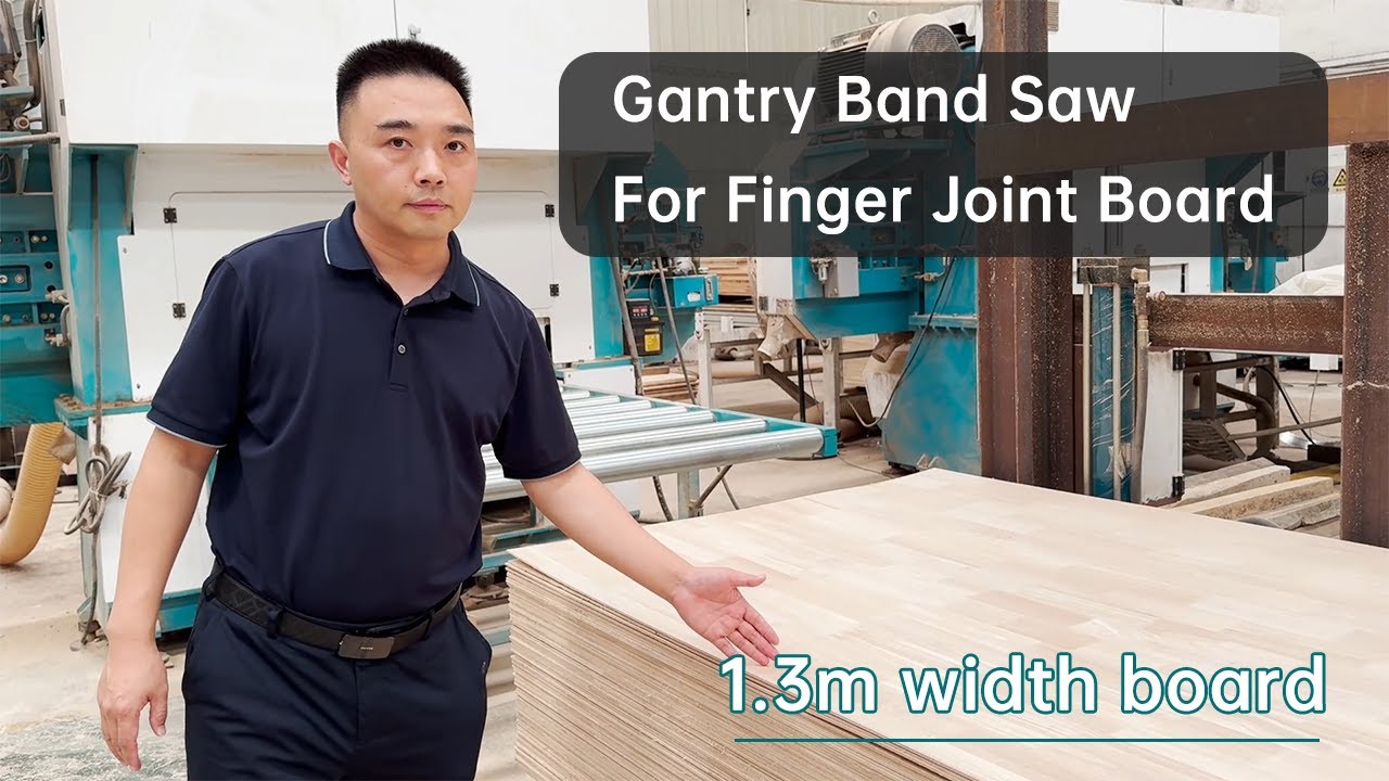 Mastering 1.3m Width Finger Joint Boards in RECORD Time with Gantry ...