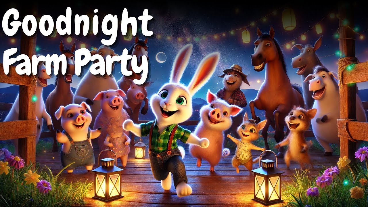Goodnight Farm Birthday Party 🎂🐮 The PERFECT Cozy Bedtime Story for ...
