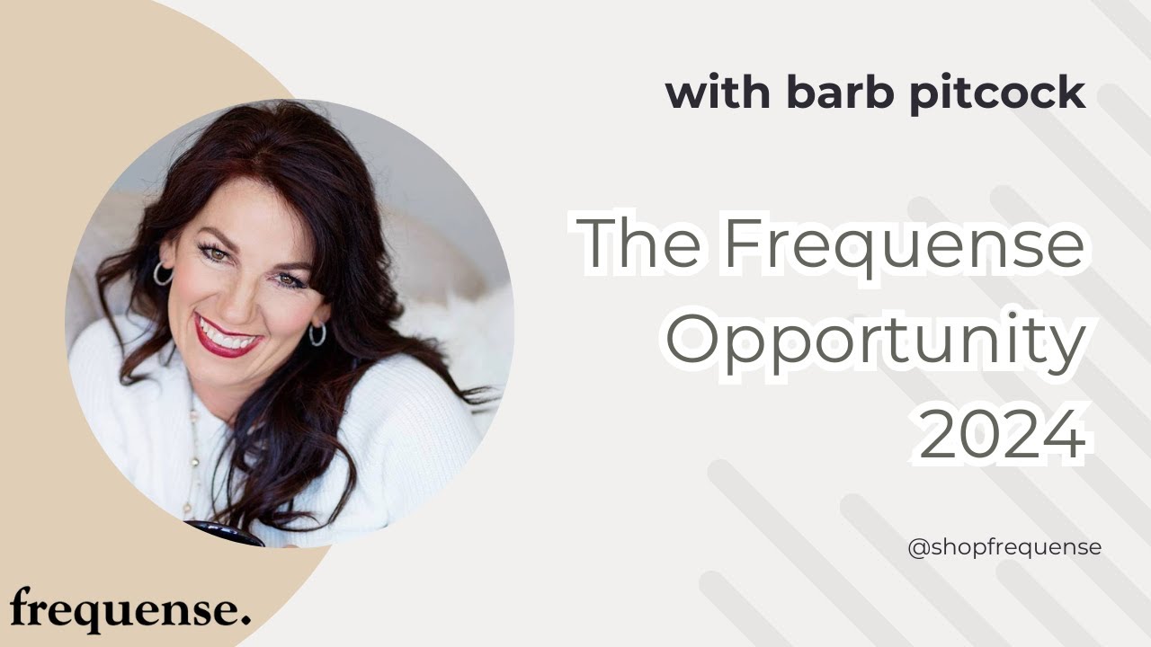 Frequense Overview 2024 with CEO, Barb Pitcock #frequense #frequency ...
