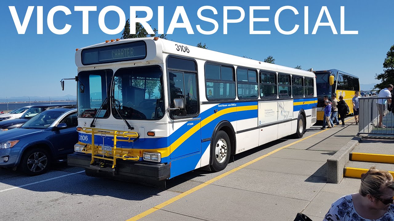 TransLink bus on BC Ferries?! - TRAMS 1991 New Flyer D40 No. 3106 goes ...