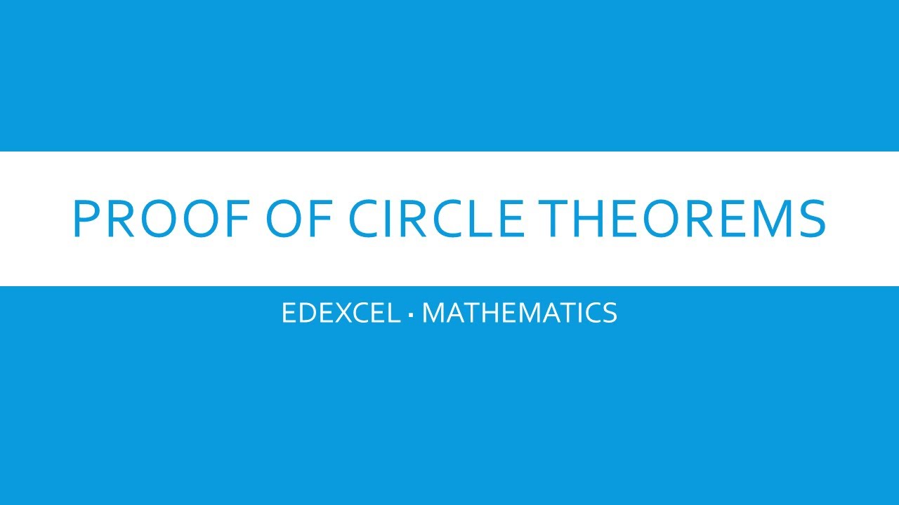 Proof Of Circle Theorems EXPLAINED YouTube proof-of-circle-theorems-explained-youtube