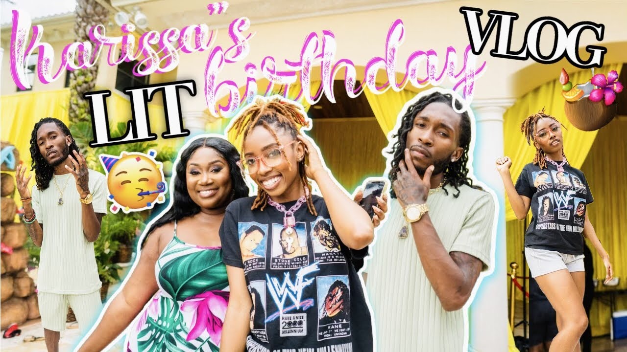 KARISSA'S LUAU THEMED BIRTHDAY PARTY VLOG - YouTube