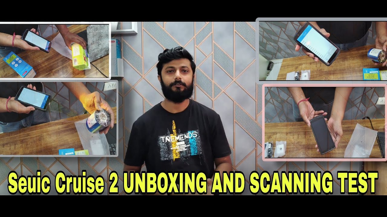 Seuic Cruise 2 UNBOXING AND SCANNING TEST | HHT DEVICE / MOBILE ...