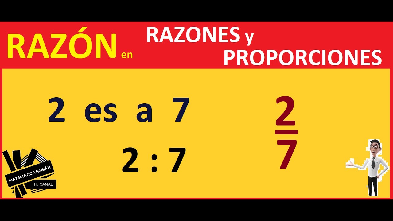 RAZONES : QUÉ es una RAZÓN EJEMPLOS (paso a paso) de la vida cotidiana ...