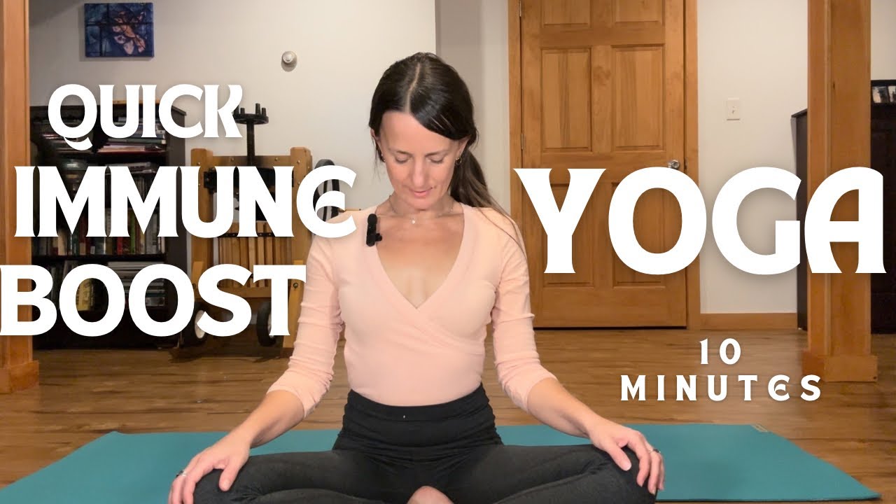 Yoga Flow Immune System Boost | 10 Minutes - YouTube