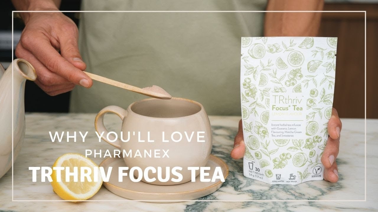 PHARMANEX TRTHRIV FOCUS TEA NU SKIN - YouTube