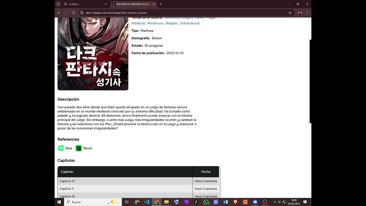 Traducción de mangas al español - Manga y capítulos - YouTube