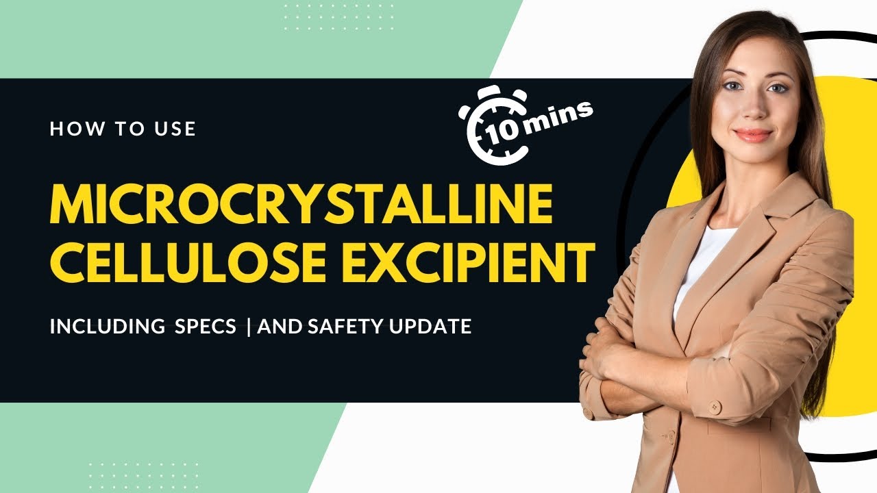 Microcrystalline Cellulose: What It Is, HOW TO USE IT and Safety Update ...