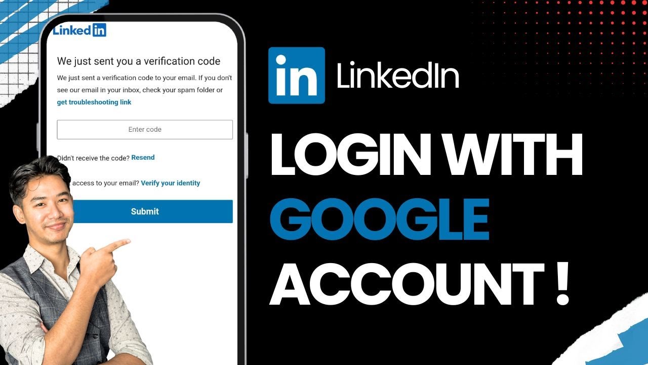 How to Login LinkedIn With Google Account ! - YouTube