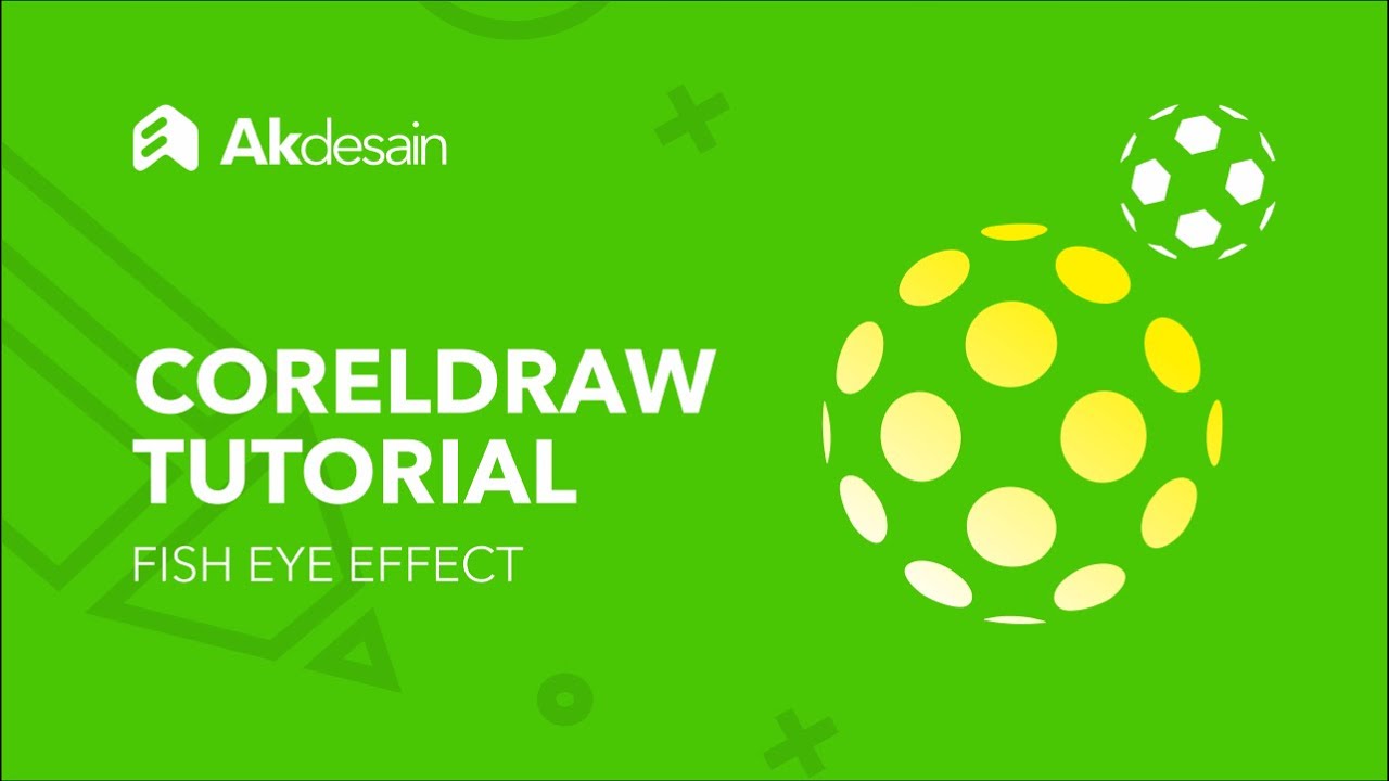 CorelDraw Tutorial - Fish Eye Effect - YouTube