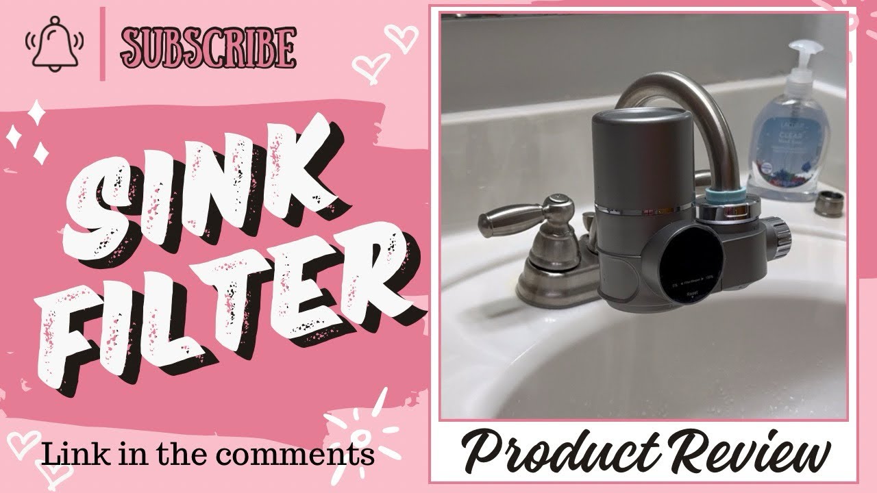 HOMELODY Faucet Mount Water Filter REVIEW Easy install - YouTube