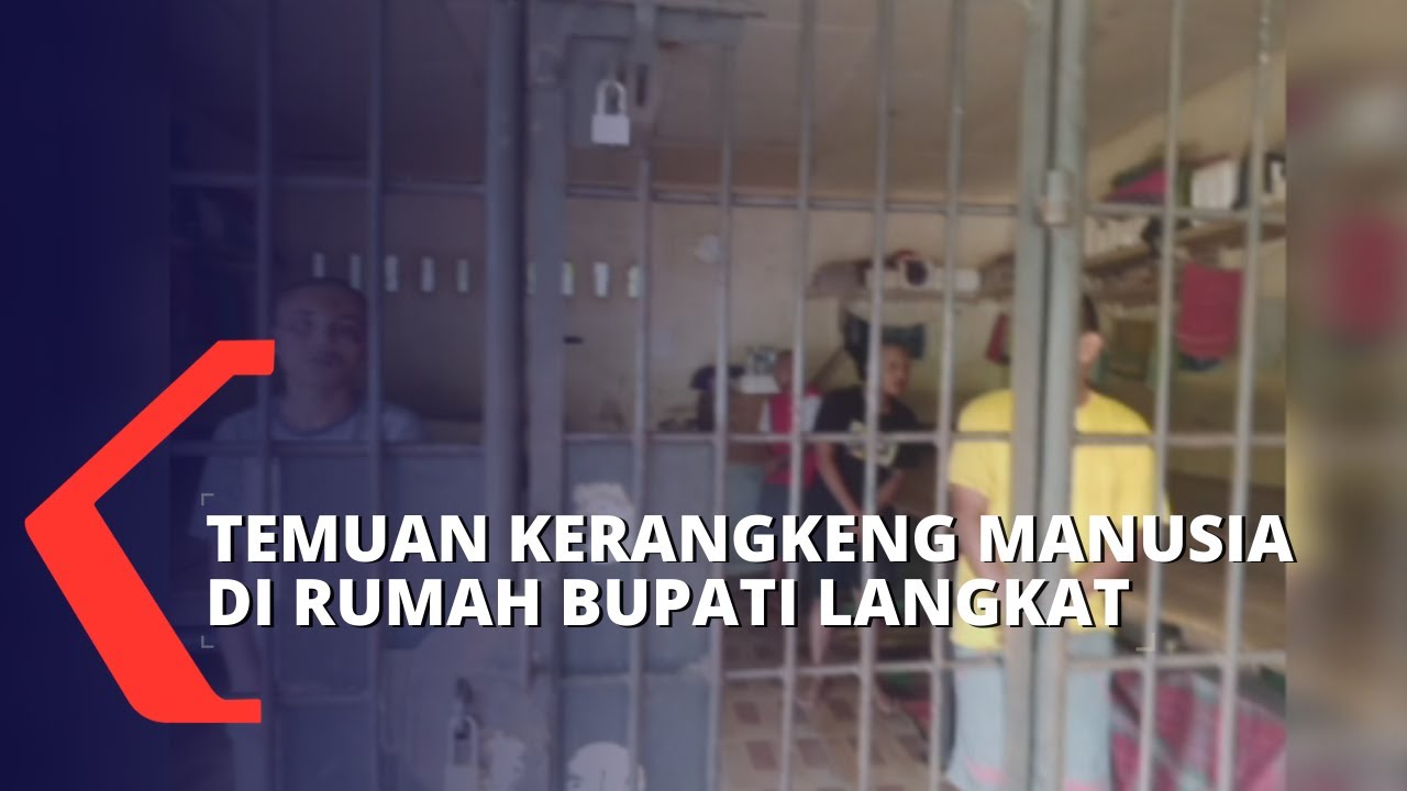 Kapolda Sumut Temukan Kerangkeng Manusia di Rumah Bupati Langkat - YouTube