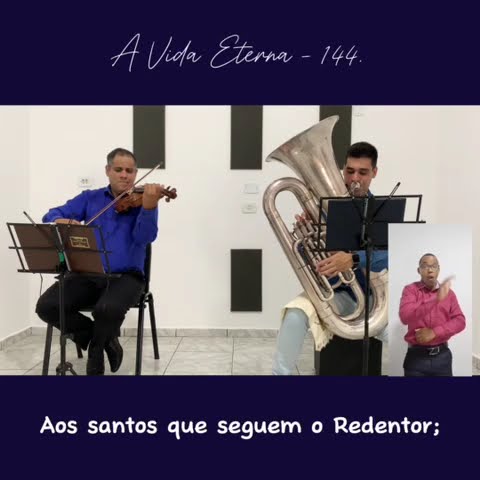 ccb Hino 144 Tocando com interpretação de libras - YouTube