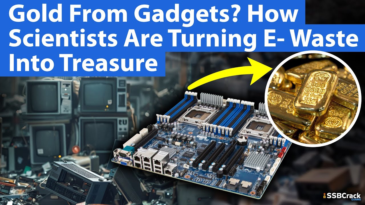 Gold From Gadgets How Scientists Are Turning e- Waste Into Treasure ...