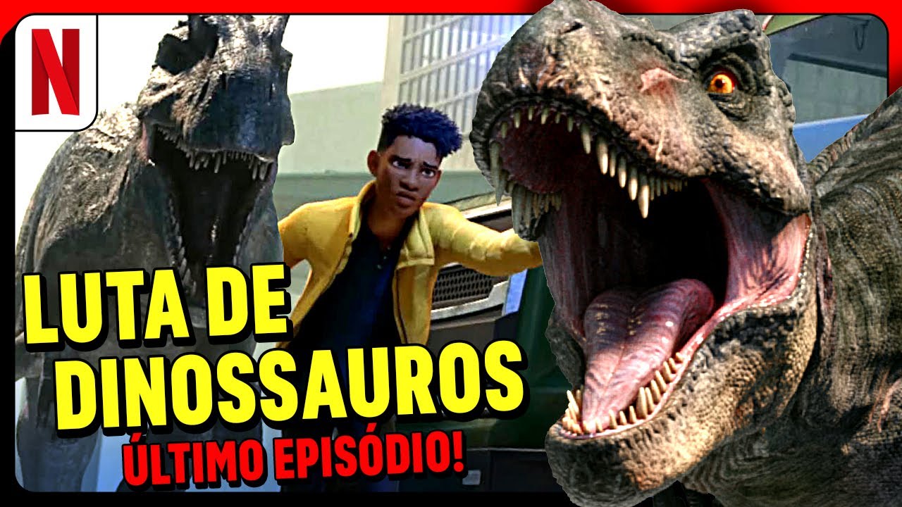 A luta dos MAIORES dinossauros de Jurassic World: Teoria do Caos ...