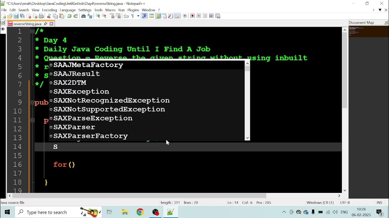 #Day4 Daily Java Coding Until I Find A Job #Java #springboot - YouTube