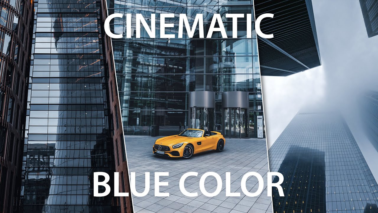 Cinematic Blue Color Grading Action - Photoshop Tutorial - YouTube
