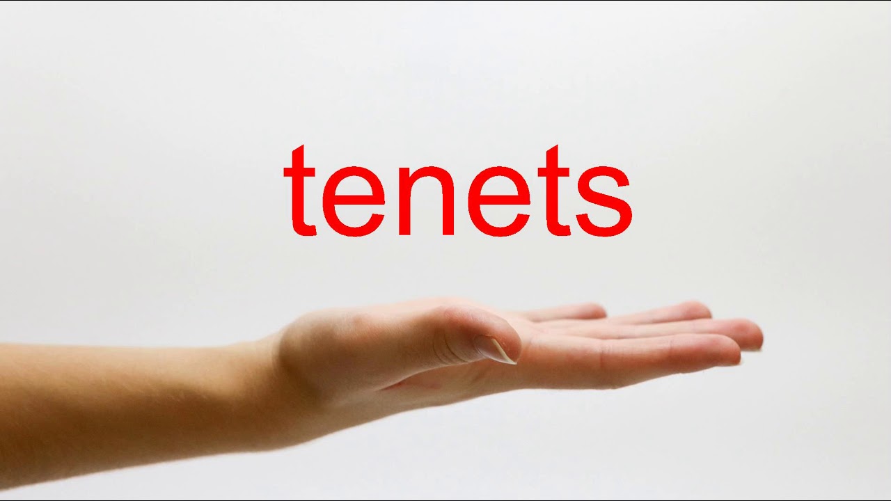 How to Pronounce tenets - American English - YouTube
