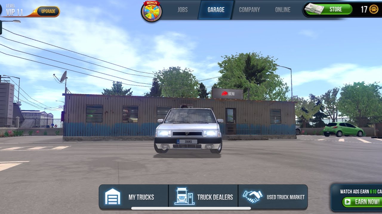 Truck Simulator Ultimate car DLC driving Nyiregyhaza to Pecs - YouTube