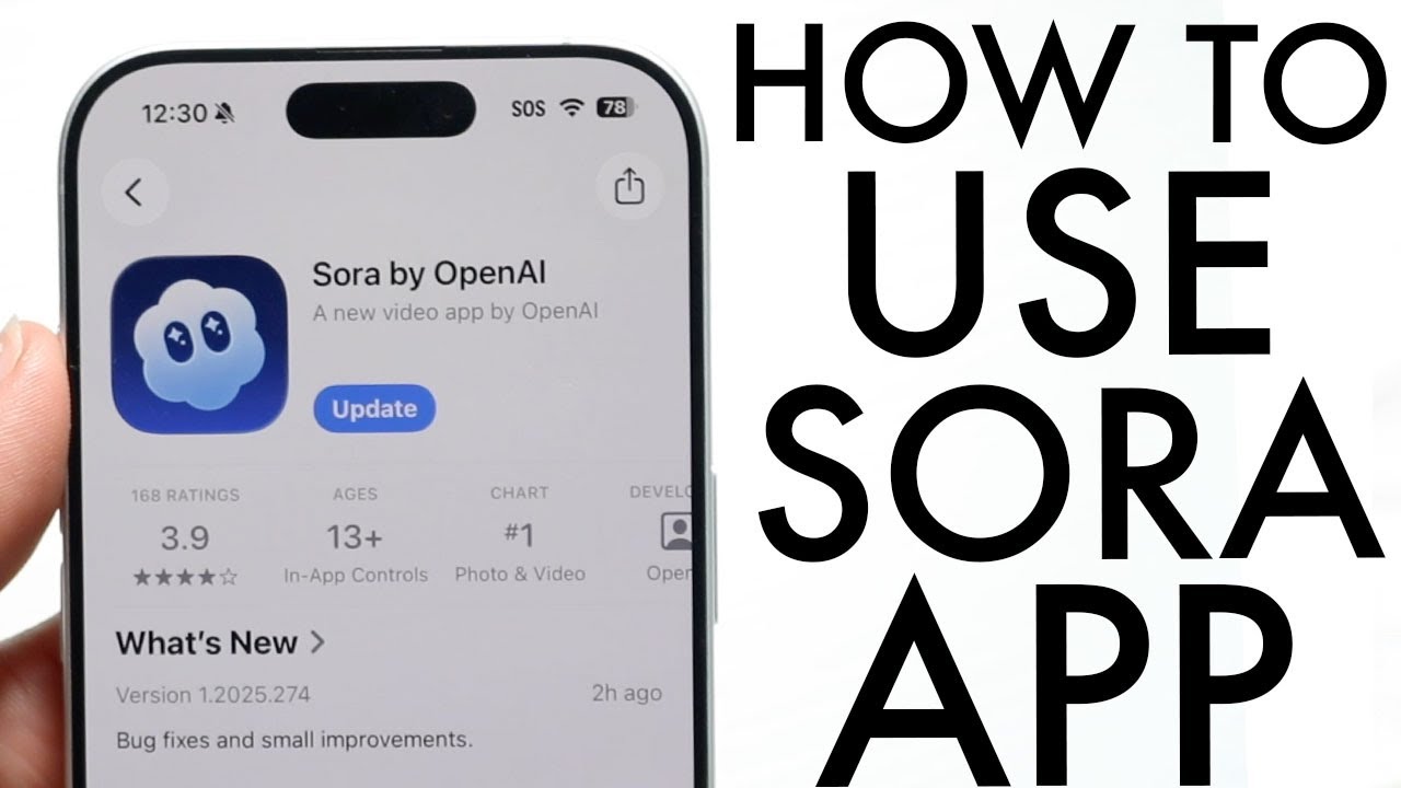 How To Use The Sora App! (Open AI Sora 2 App) - YouTube