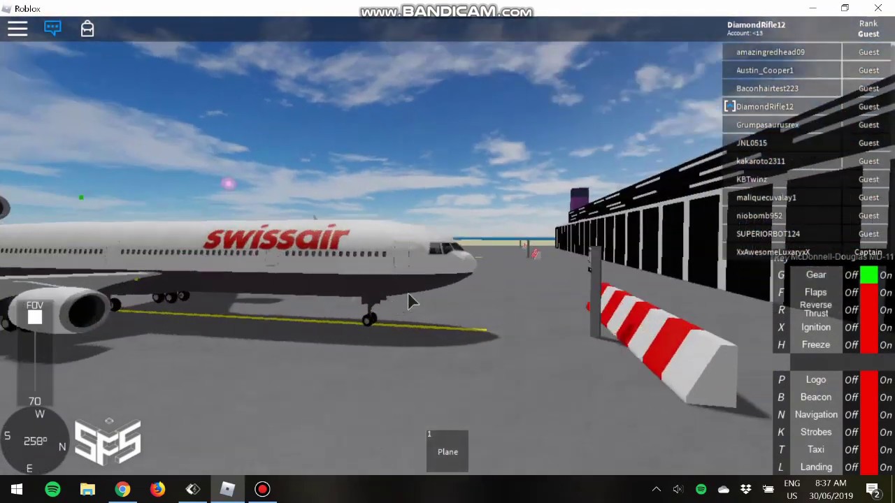 Roblox SFS flight simulator | Testing the MD-11 - YouTube