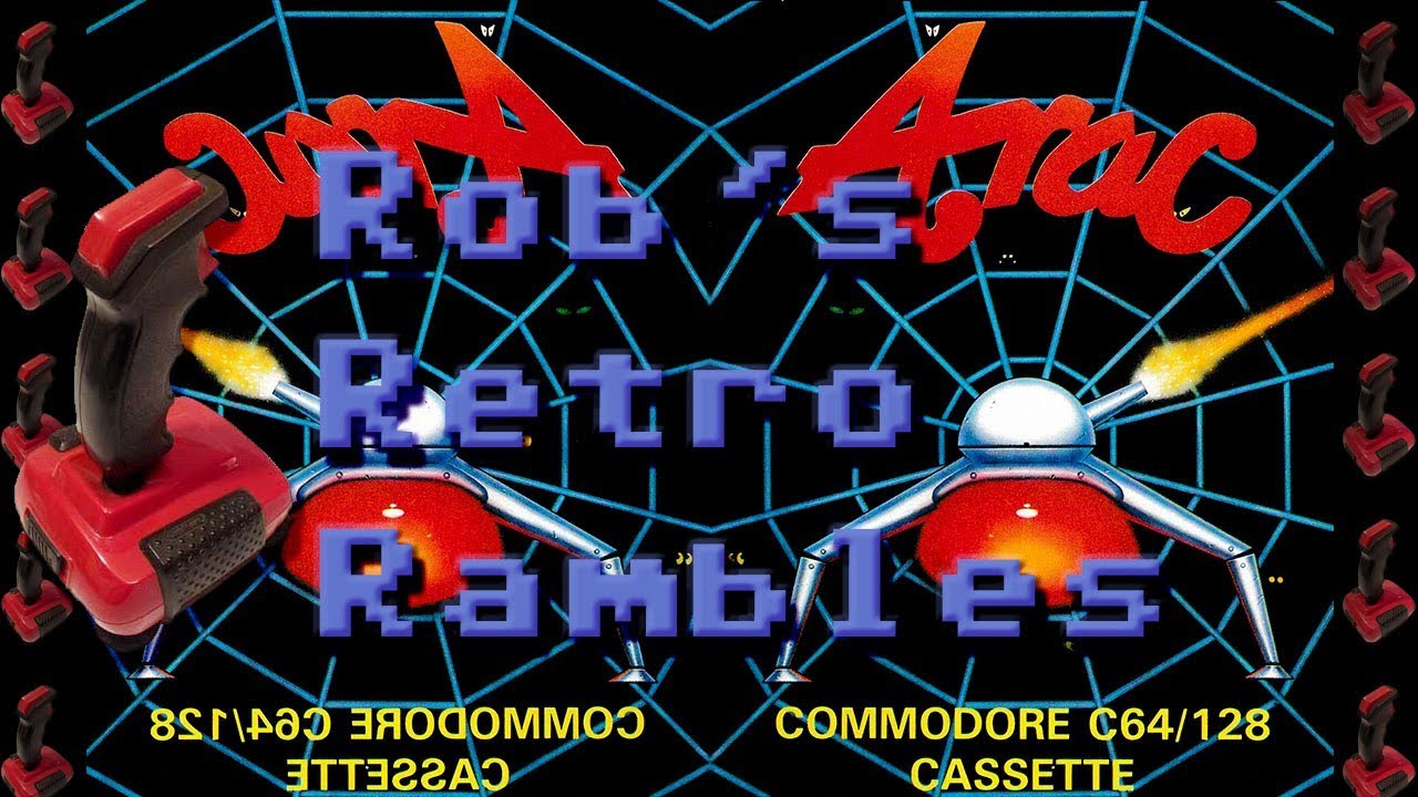 Arac (and the arachnidroid) on C64 (Rob's Retro Rambles) - YouTube