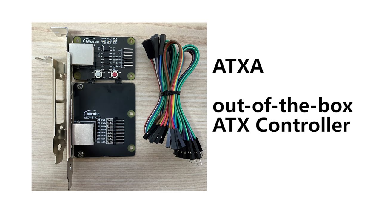 Pikvm ATX an out-of-the-box ATX Controller - YouTube