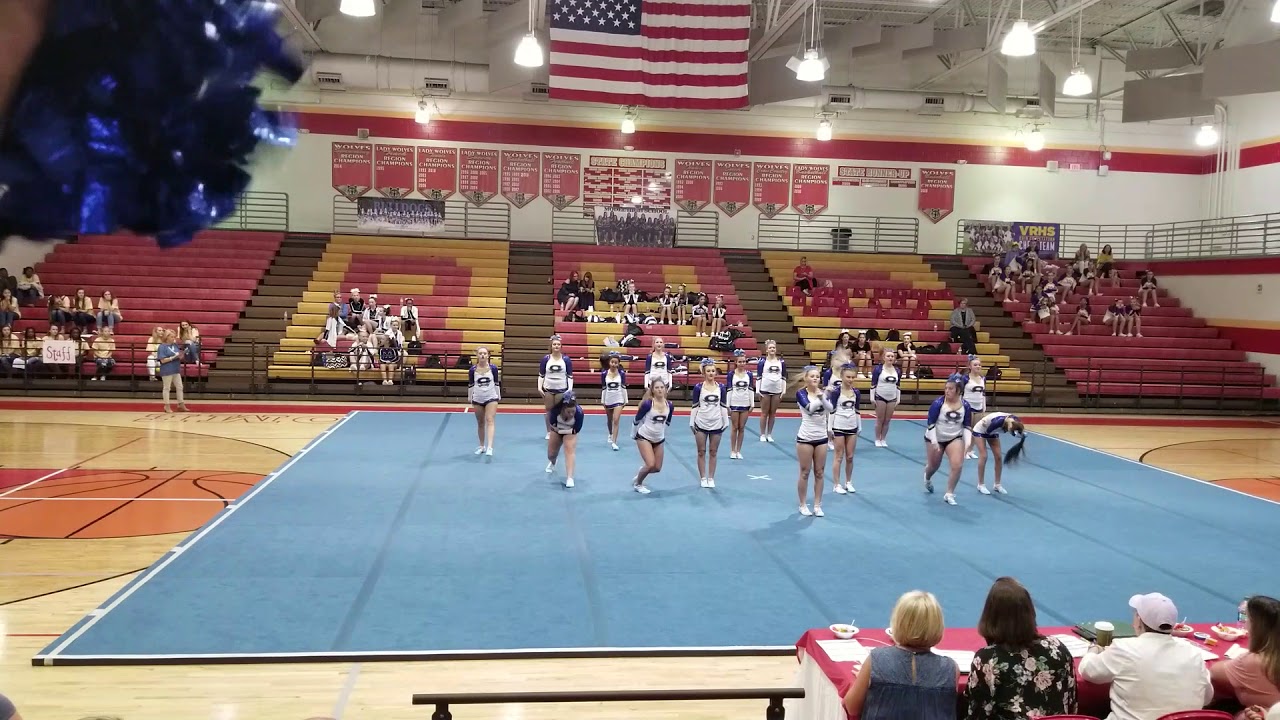 Rome High School Cheer Comp 10-06-18 - YouTube