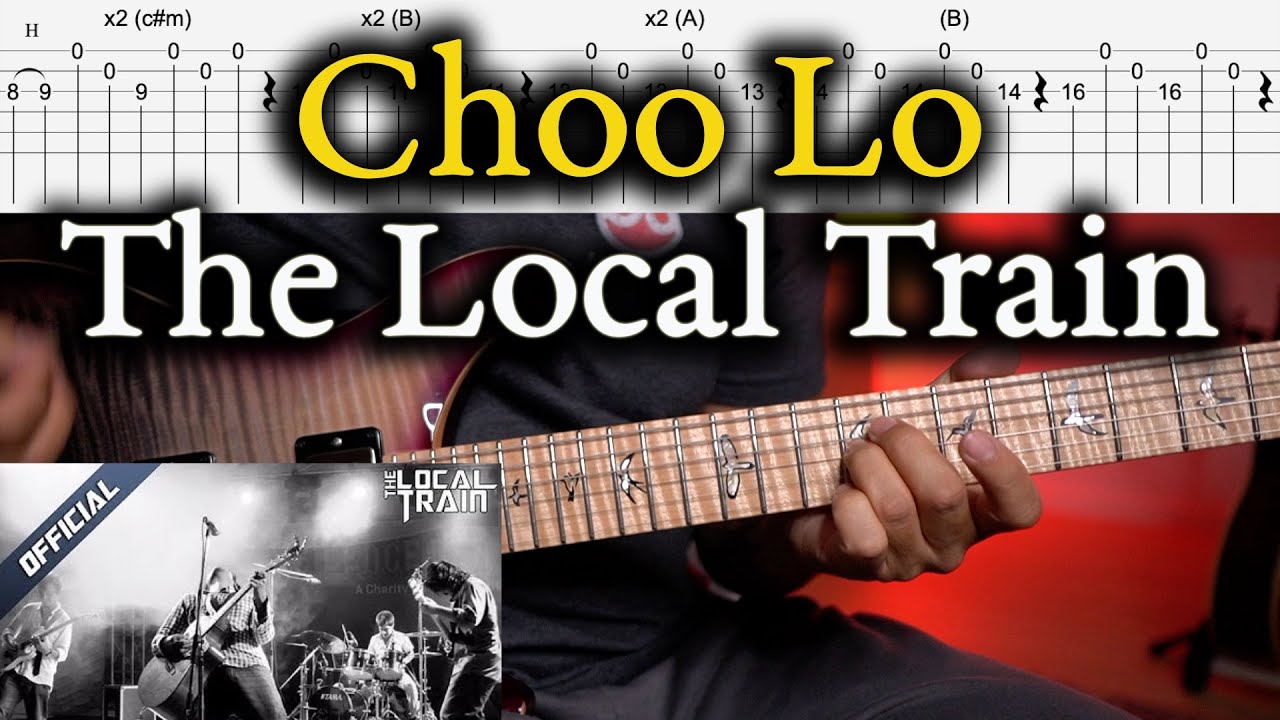 Choo Lo | Aalas Ka Pedh | The Local Train | Guitar lesson with TABS ...