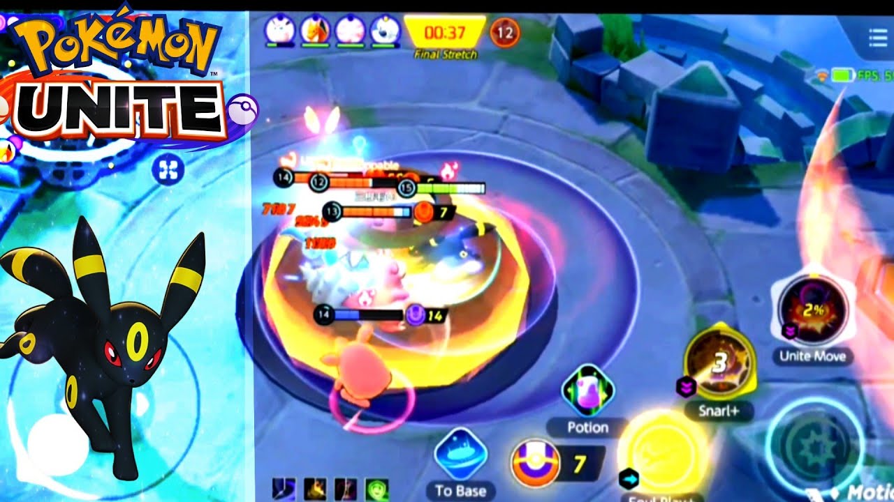 Guardian of the Shadows: Umbreon Montage in Pokémon Unite Unstoppable ...