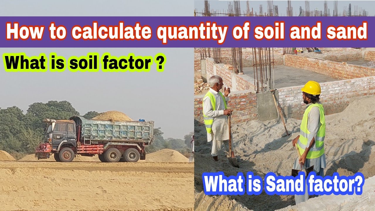 How to calculate quantity of soil/sand for filling plot | how to ...
