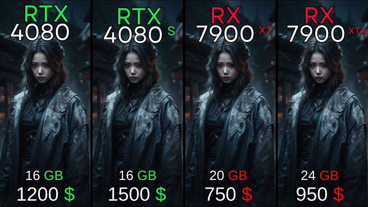 Video de 'Rtx 5070 Vs Rx 9070 Xt Vs Rtx 4080 Super Vs Rtx 4090 - Rtx ...
