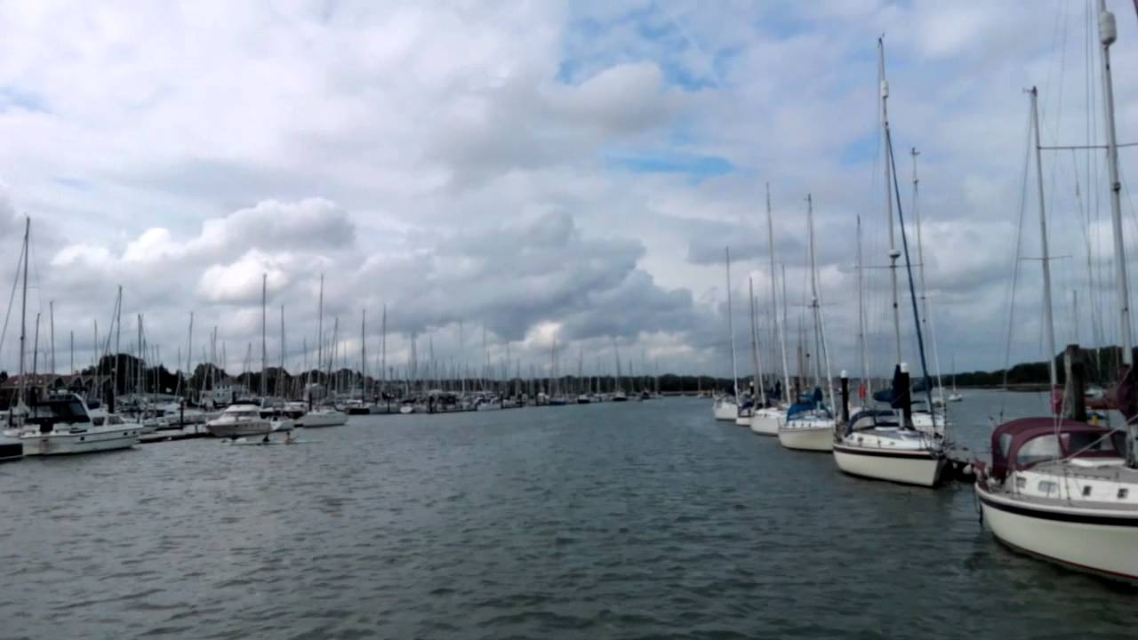 Port Hamble marina - YouTube