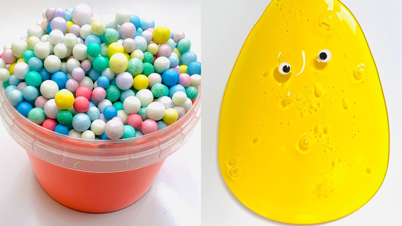 Satisfying Slime ASMR Videos For Sleep Relaxing Slime - YouTube