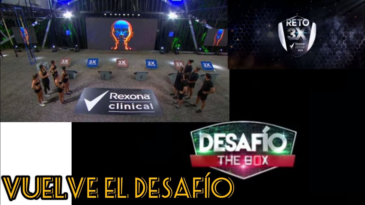 Regresa desafío the box 2023 - con nombre diferentes (Retos x3) - YouTube