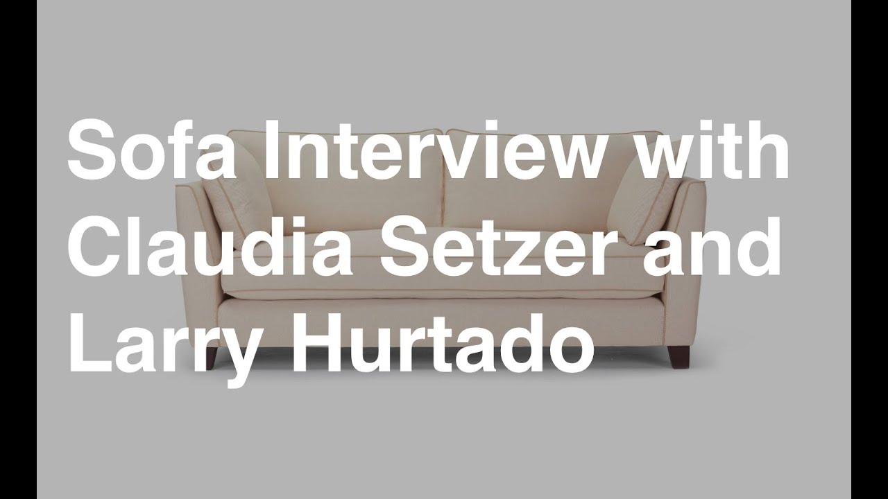 Sofa Interview: Prof Claudia Setzer - YouTube