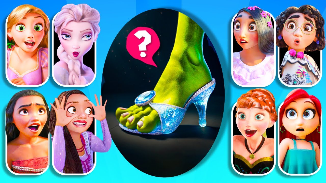 🔥Guess the Character by their SHOES #2 | Asha Wish, Disney Character ...