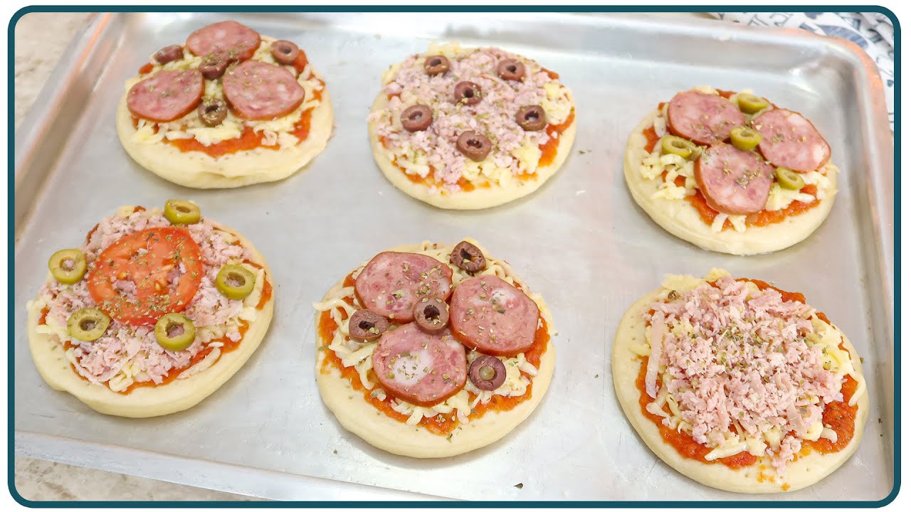 MINI PIZZA SUCESSO DE VENDAS | Nandu Andrade - YouTube