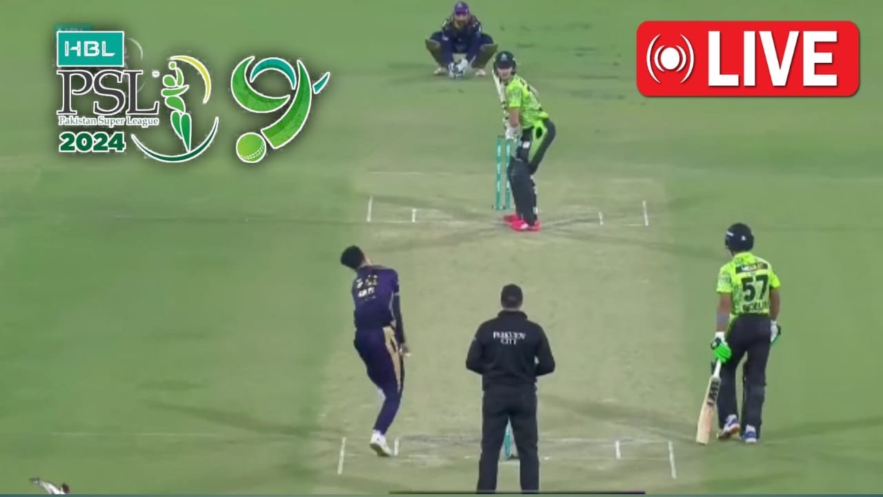 Quetta vs Lahore live match today | Psl 9 live match today 2024 | LQ VS ...