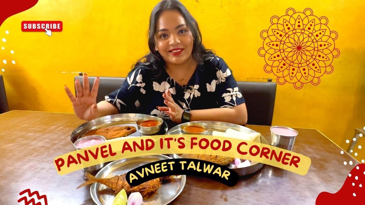 I explored Panvel and it's food corners | Fish Thali | Shawarma | Misal ...