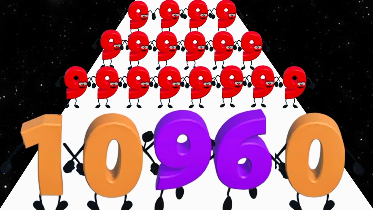 Scale Number Runner (vs) Giant Rush - Level Up Number (Freeplay, Math ...