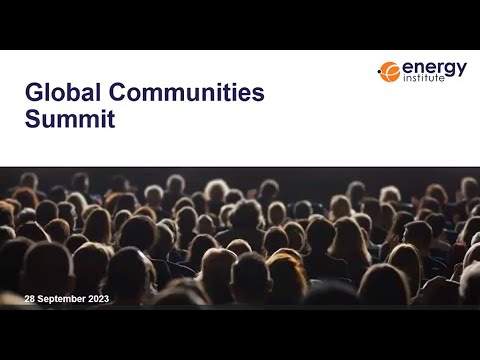 EI Global Communities Summit 2023 - YouTube