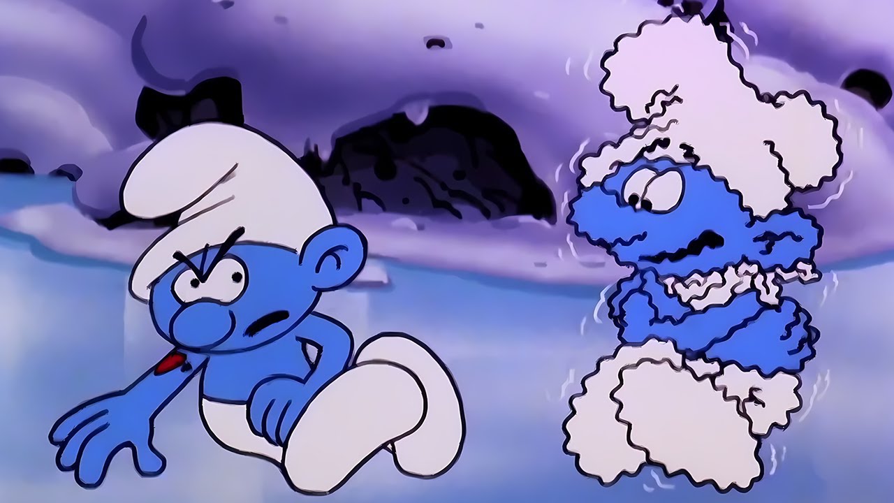 Ice Cold 🥶 • The Smurfs • Cartoons for Kids - YouTube