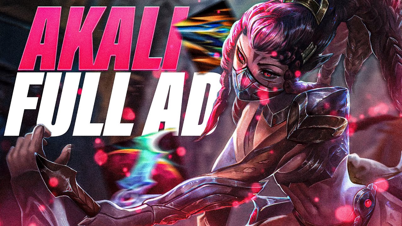 ¡Te enseño a jugar AKALI con esta BUILD FULL AD! - YouTube