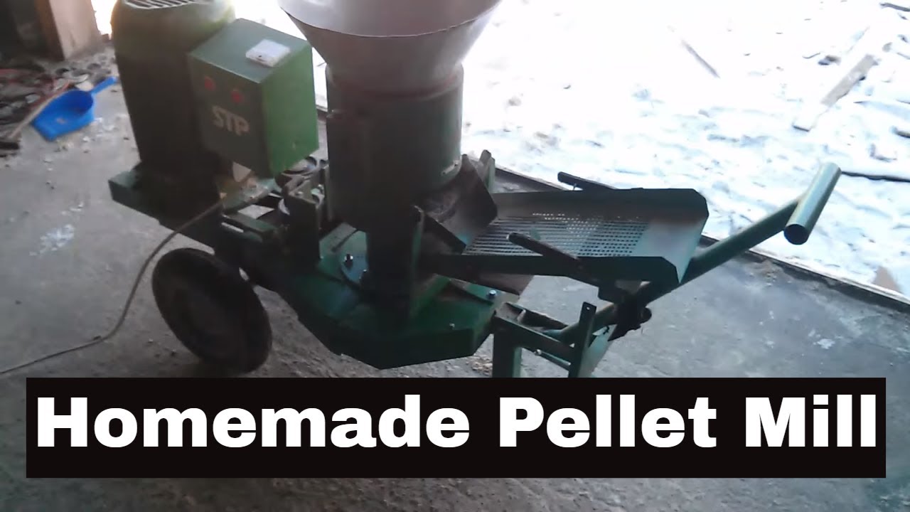 Homemade Pellet Mill - YouTube