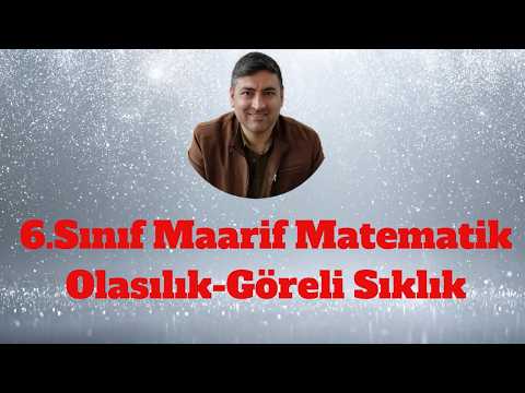 6.Sınıf Olasılık-Göreli Sıklık Konu Anlatımı