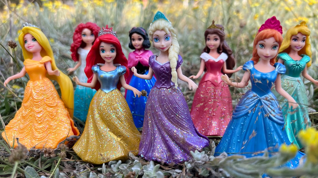 Looking For Disney Princess, Mix Rainbow Dress! 9 MYSTERY SURPRISES ...